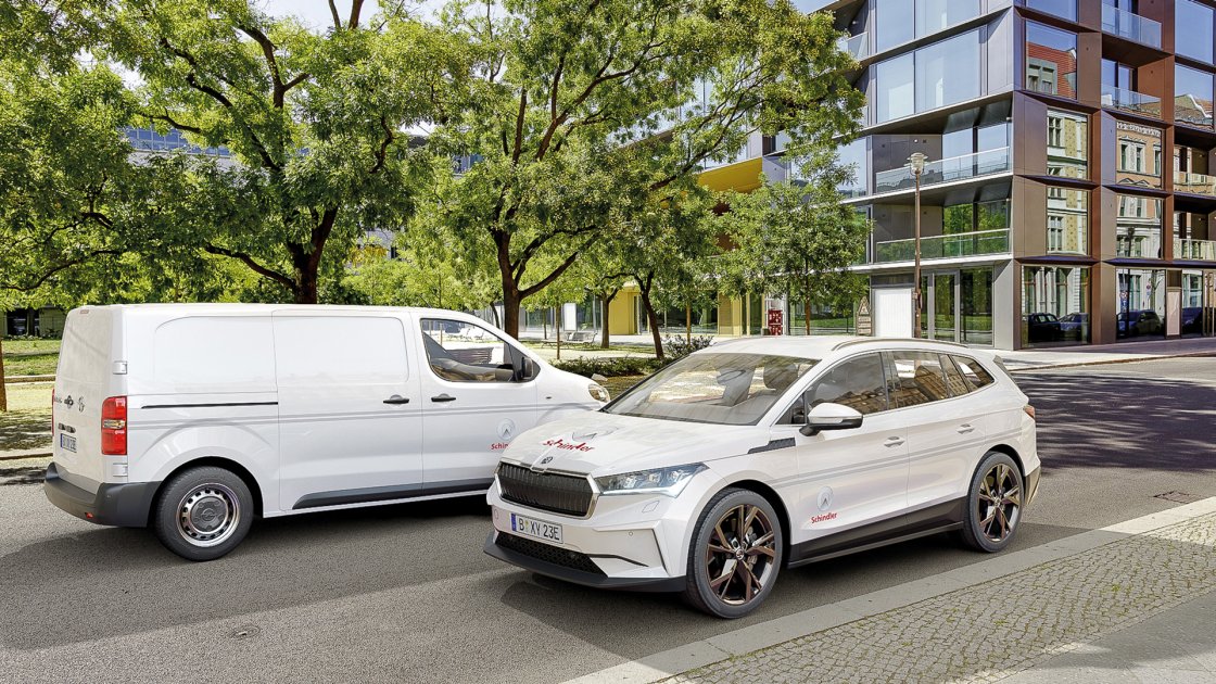 Auto und Aufzug: Schindler fährt elektrisch | Schindler Deutschland